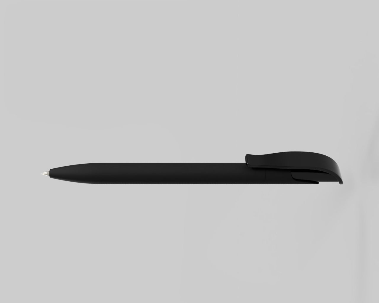 Simple Ballpoint Pen 3D model 3D printable | CGTrader