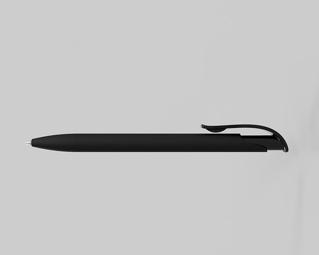 Simple Ballpoint Pen 3D model 3D printable | CGTrader