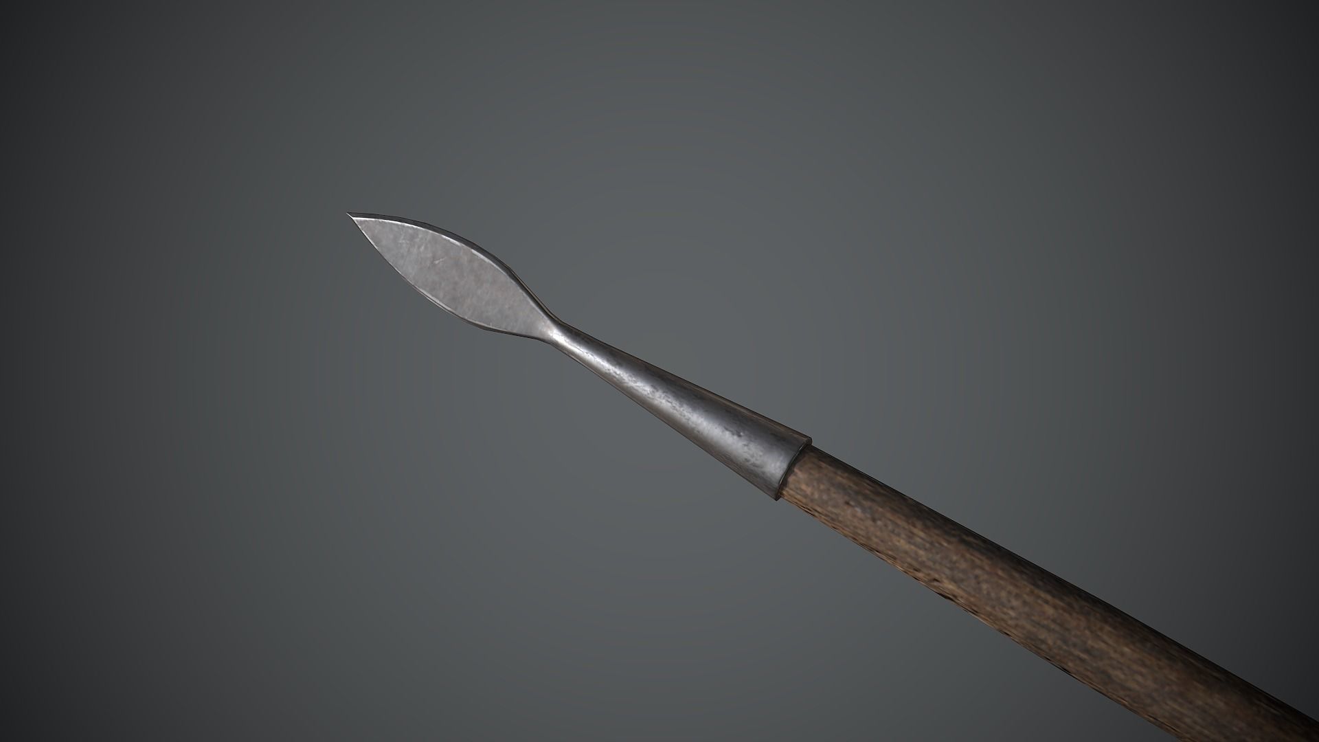 Javelin Medieval free VR / AR / low-poly 3D model | CGTrader