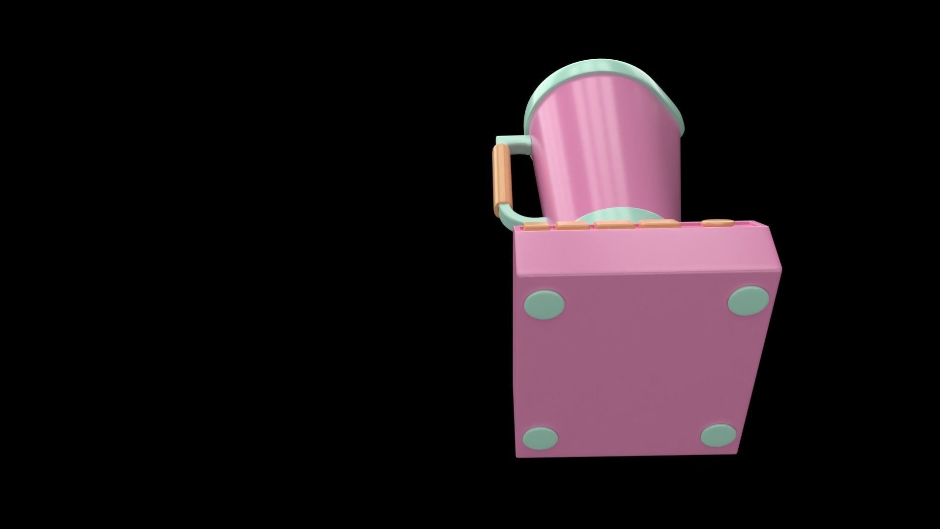 Baby blender 3D model | CGTrader