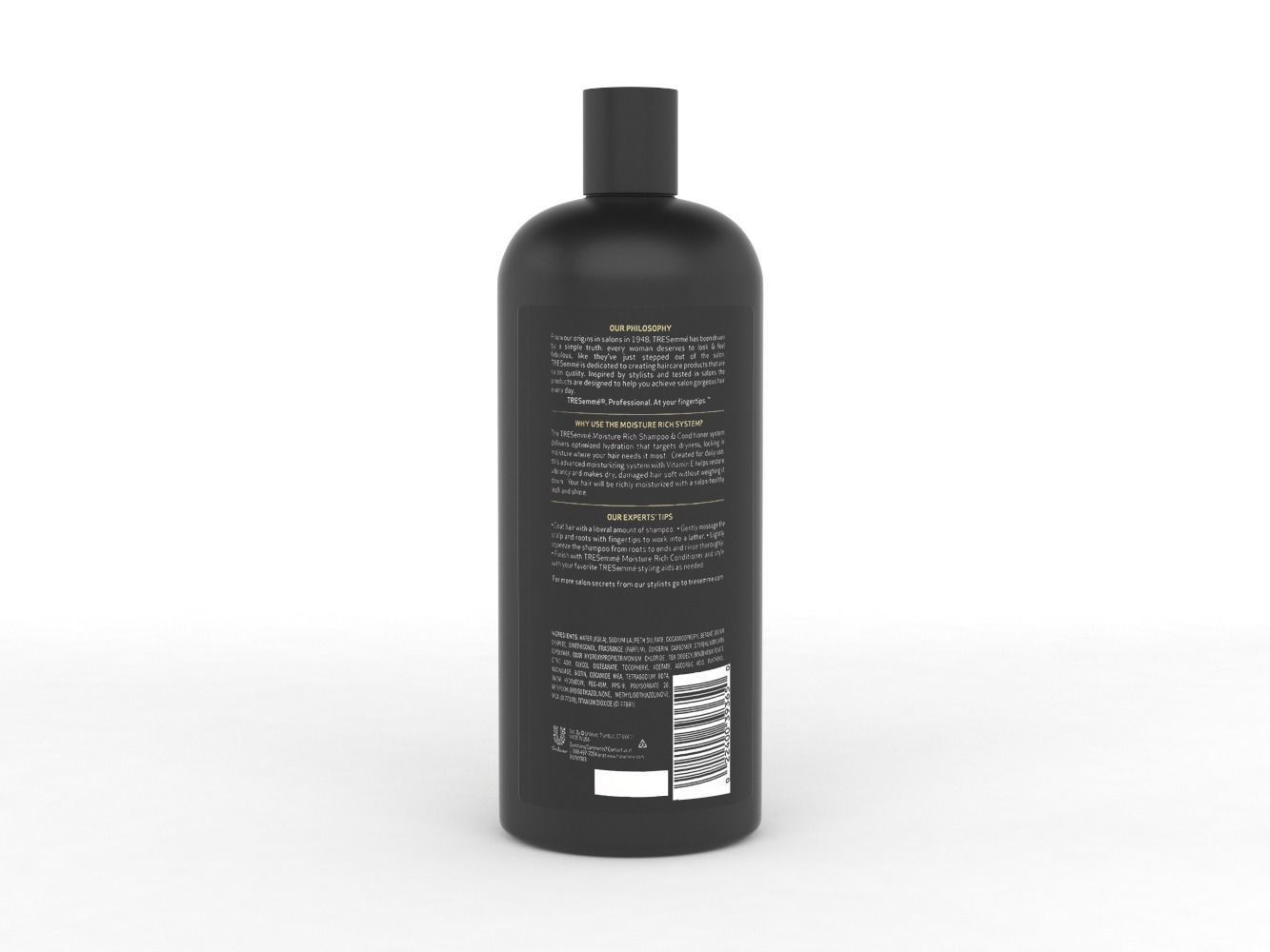 Tresemme Shampoo and Conditioner 3D model | CGTrader