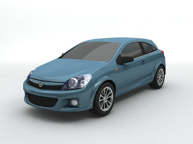 2007 Vauxhall Astra Hatchback 3D model | CGTrader