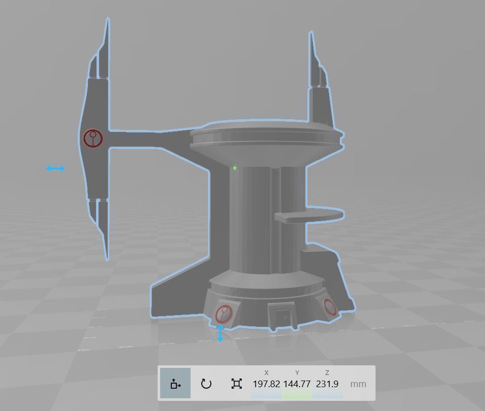 Tau Building Tower 3D model 3D printable | CGTrader