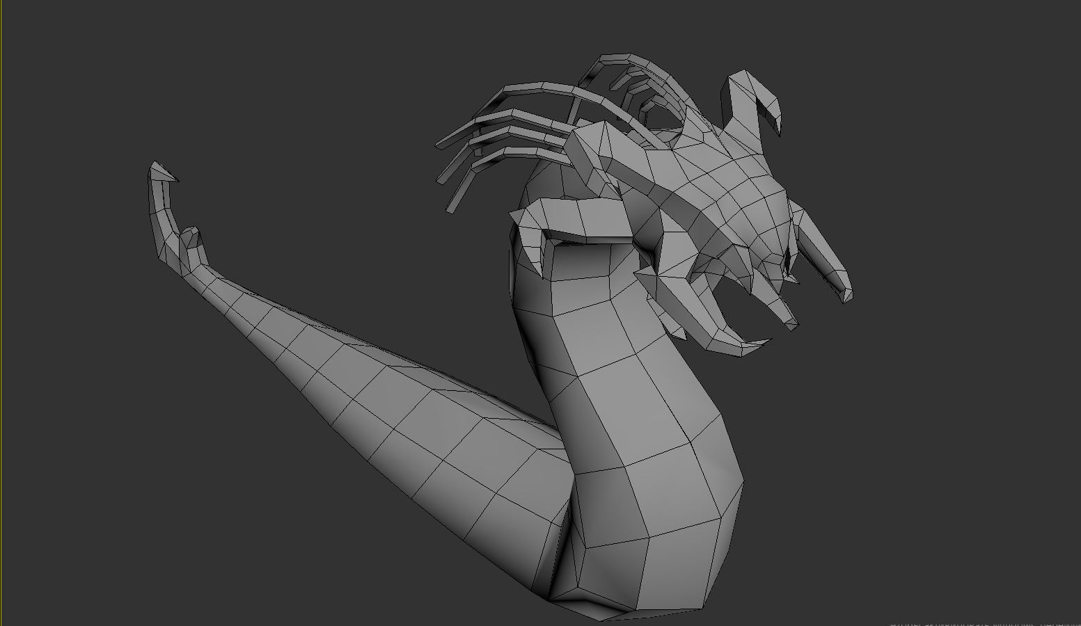 3D model Worm creature VR / AR / low-poly | CGTrader