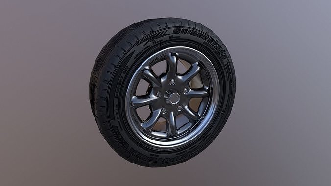 Classic wheel R15 3D model | CGTrader
