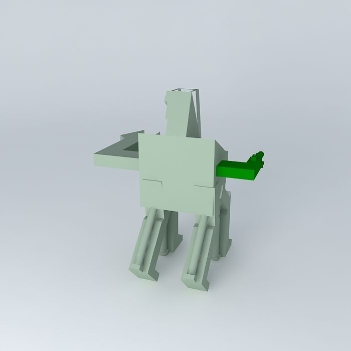 scrap bot free 3D model | CGTrader