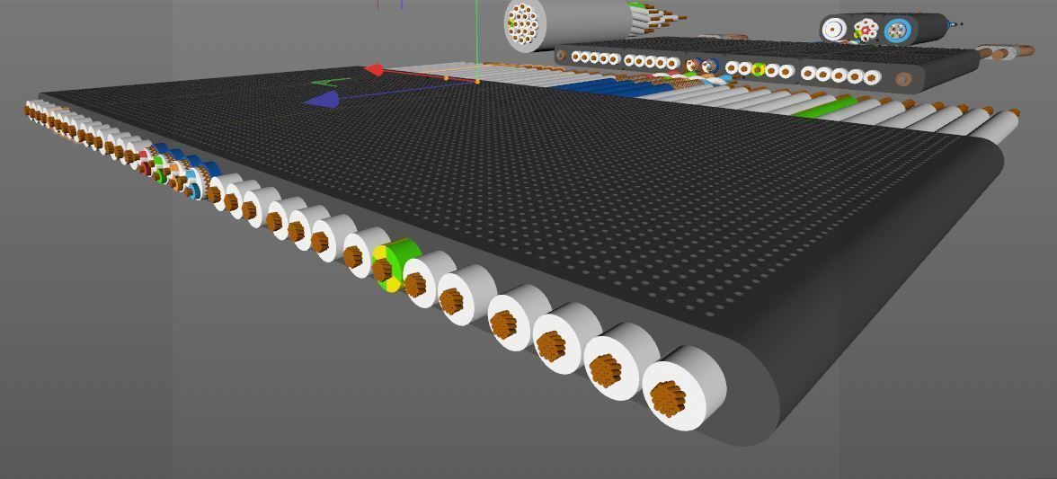 Cable Elevator Core 3D model | CGTrader