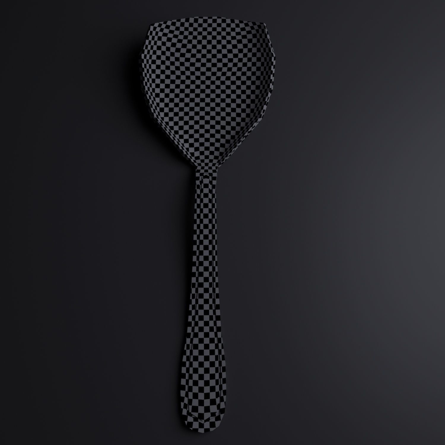 SUGAR SPOON SET 6 PIECES free VR / AR / low-poly 3D model | CGTrader