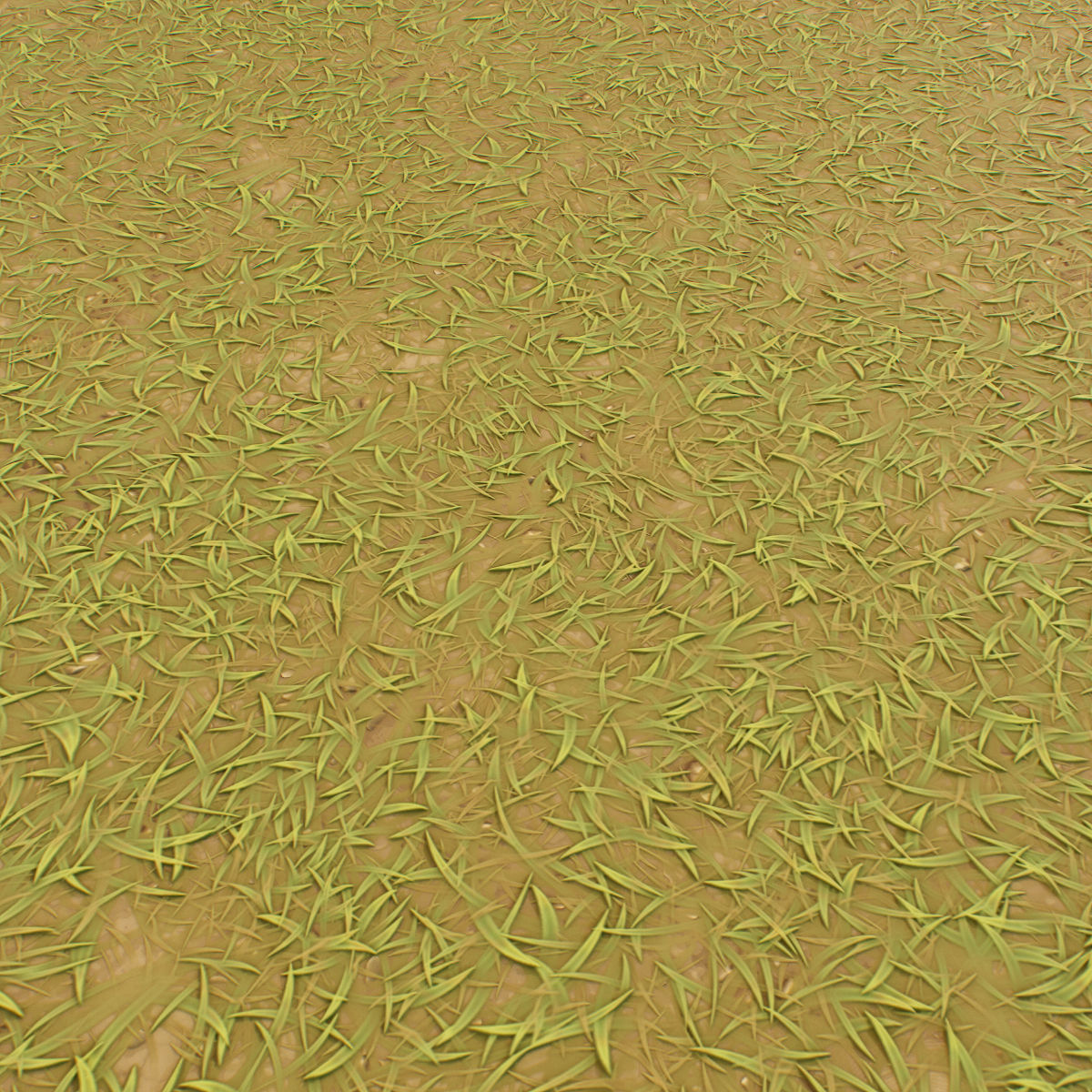 Stylized Grass PBR texture free Texture | CGTrader