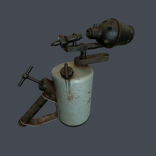 3D model Old Flame Thrower VR / AR / low-poly | CGTrader