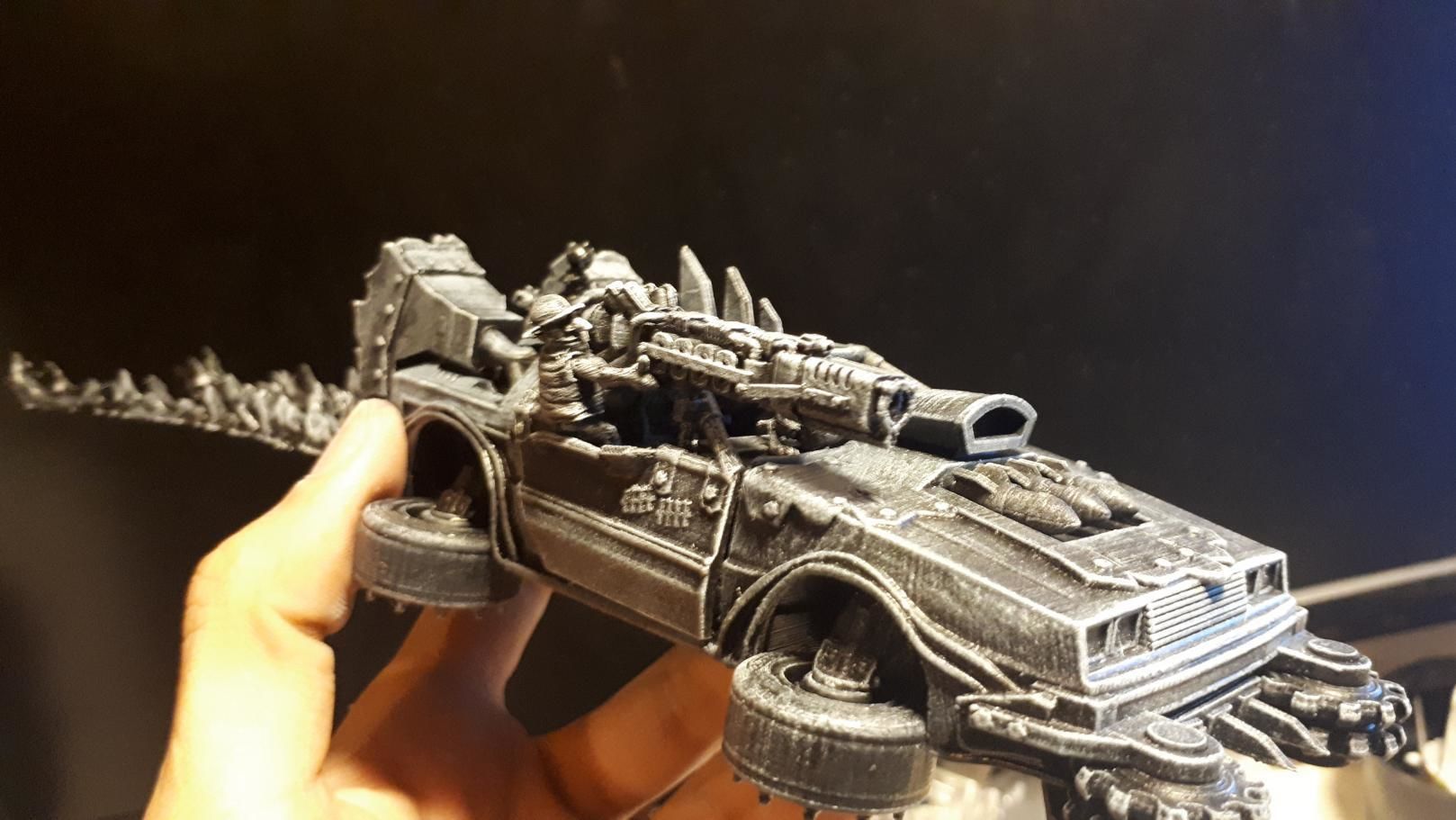 DeLorkean Time Masheen 3D model 3D printable | CGTrader