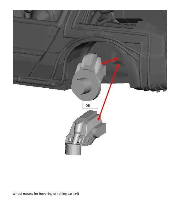 DeLorkean Time Masheen 3D model 3D printable | CGTrader