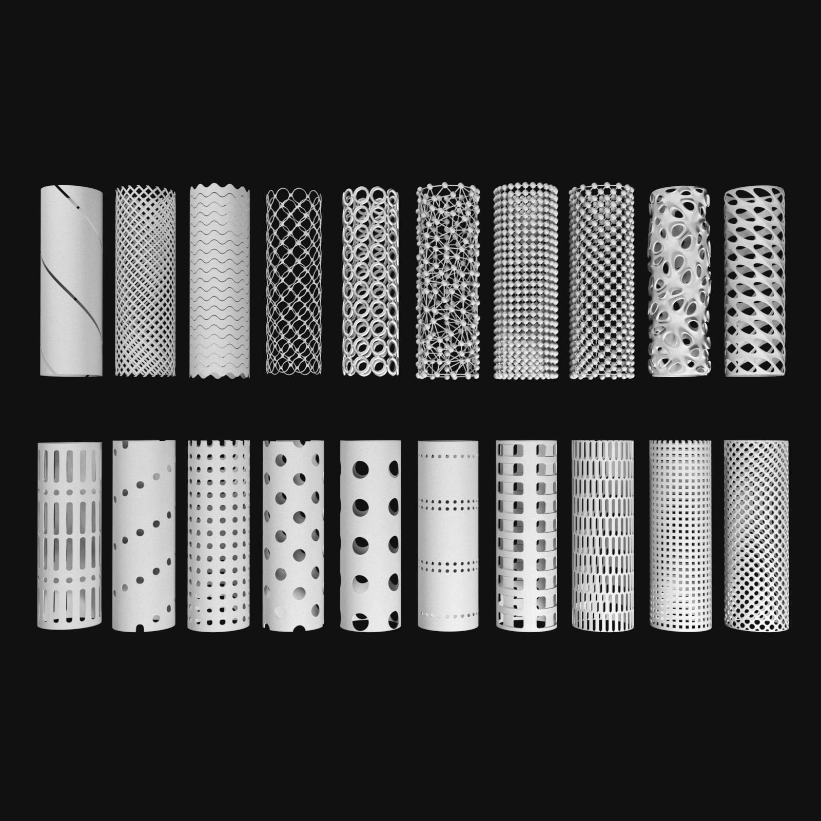 Tubes 3D model | CGTrader