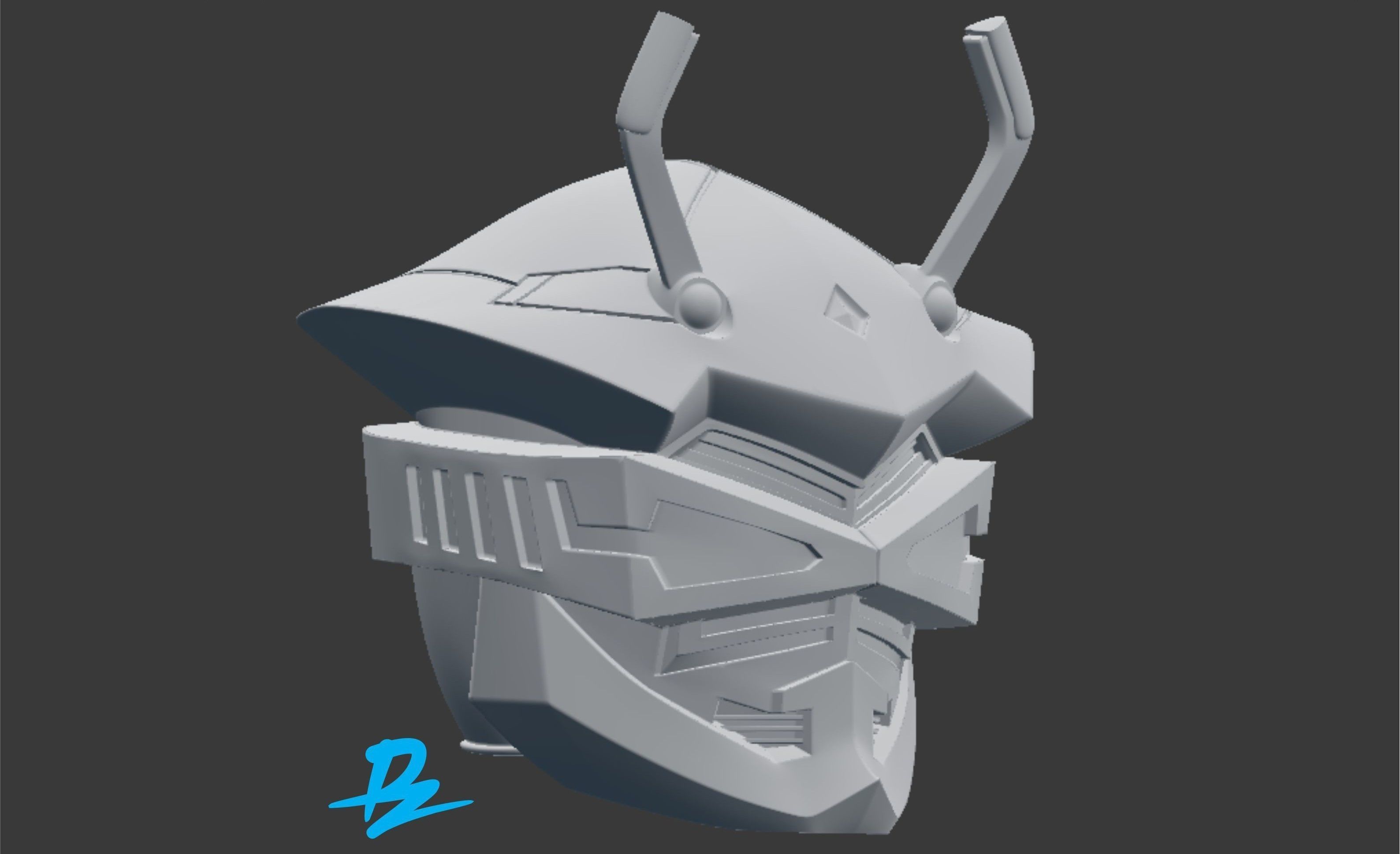 Mask Kamen Rider Scissors 3D model 3D printable | CGTrader