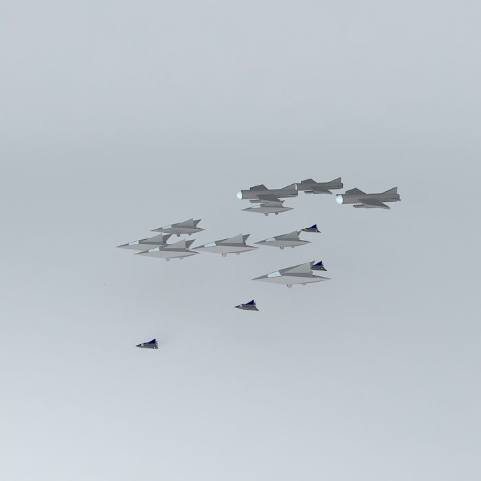 air force free 3D model | CGTrader