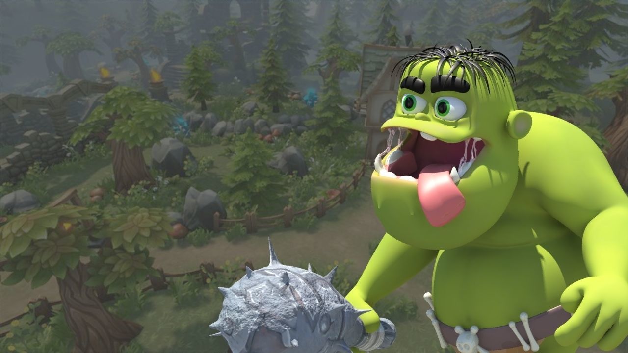 Monster Ogar 3D asset | CGTrader