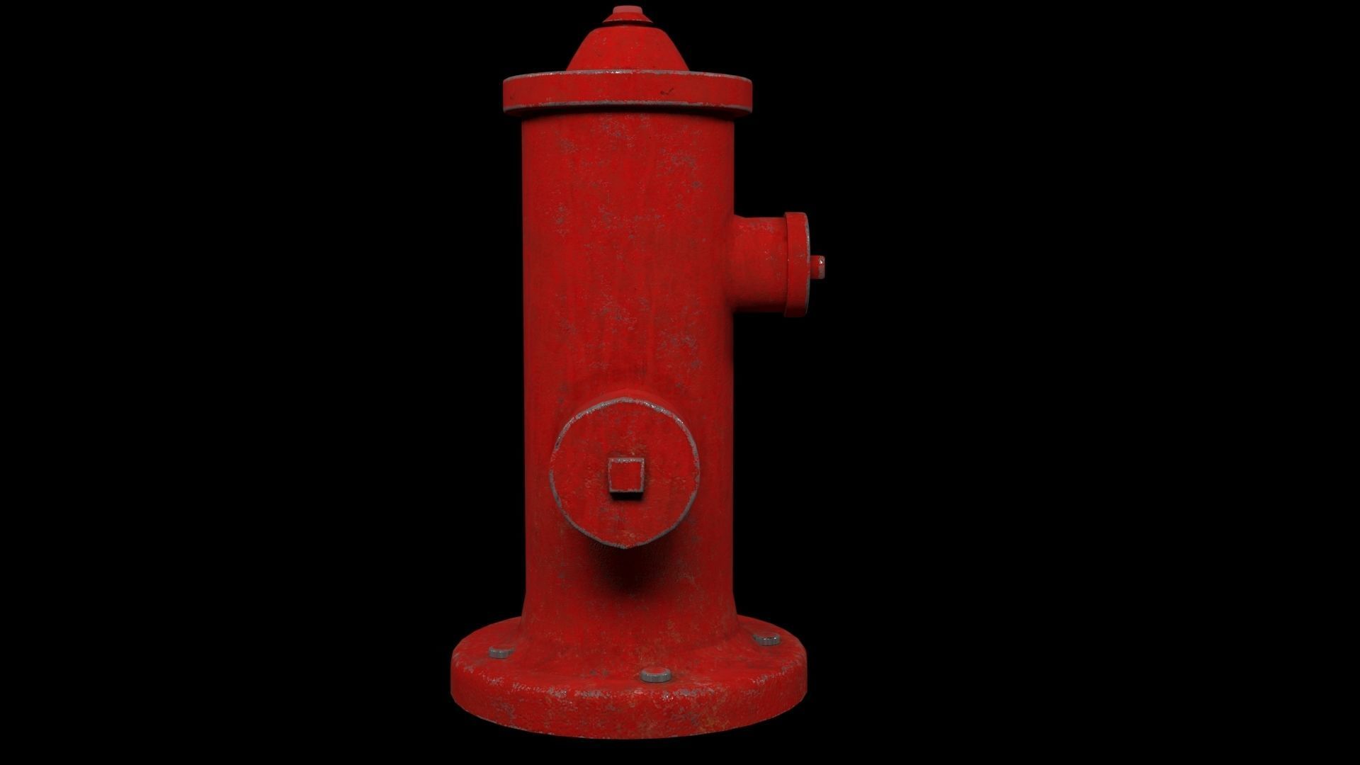 Simple Fire Hydrant free 3D model | CGTrader