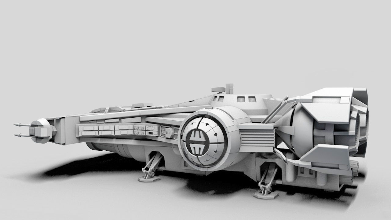 Star Wars Defender Class Light Corvette 3D model | CGTrader
