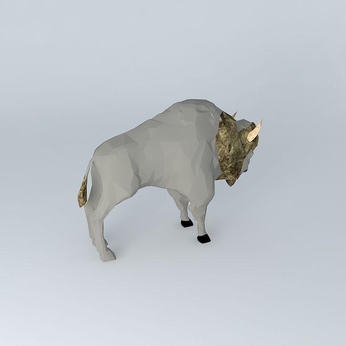 NORTH AMERICAN BISON 3D model | CGTrader