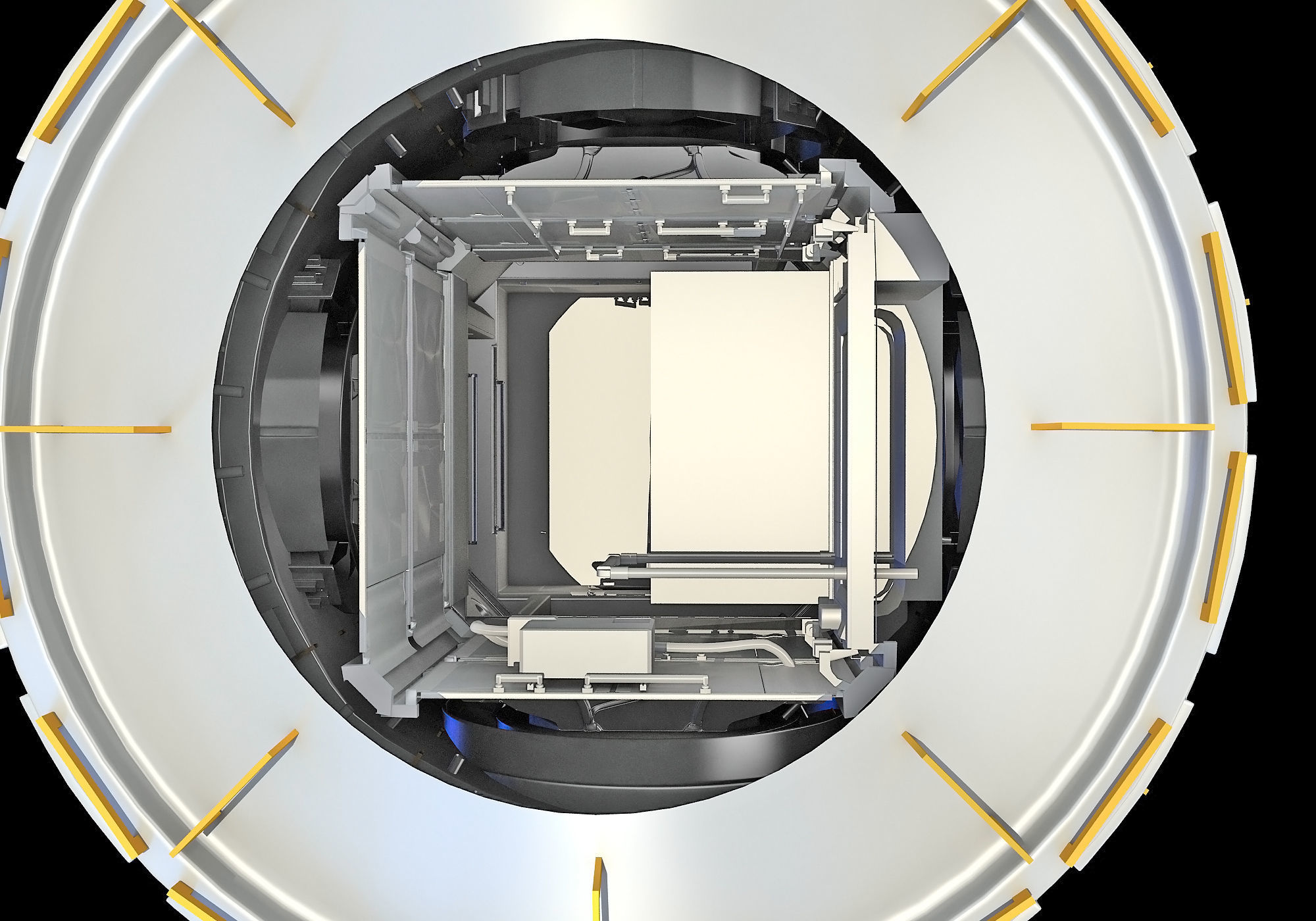 Harmony ISS Module 3D model | CGTrader