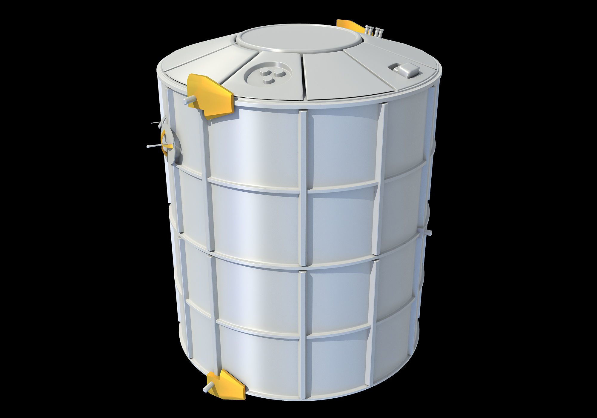 Leonardo ISS Module 3D model | CGTrader