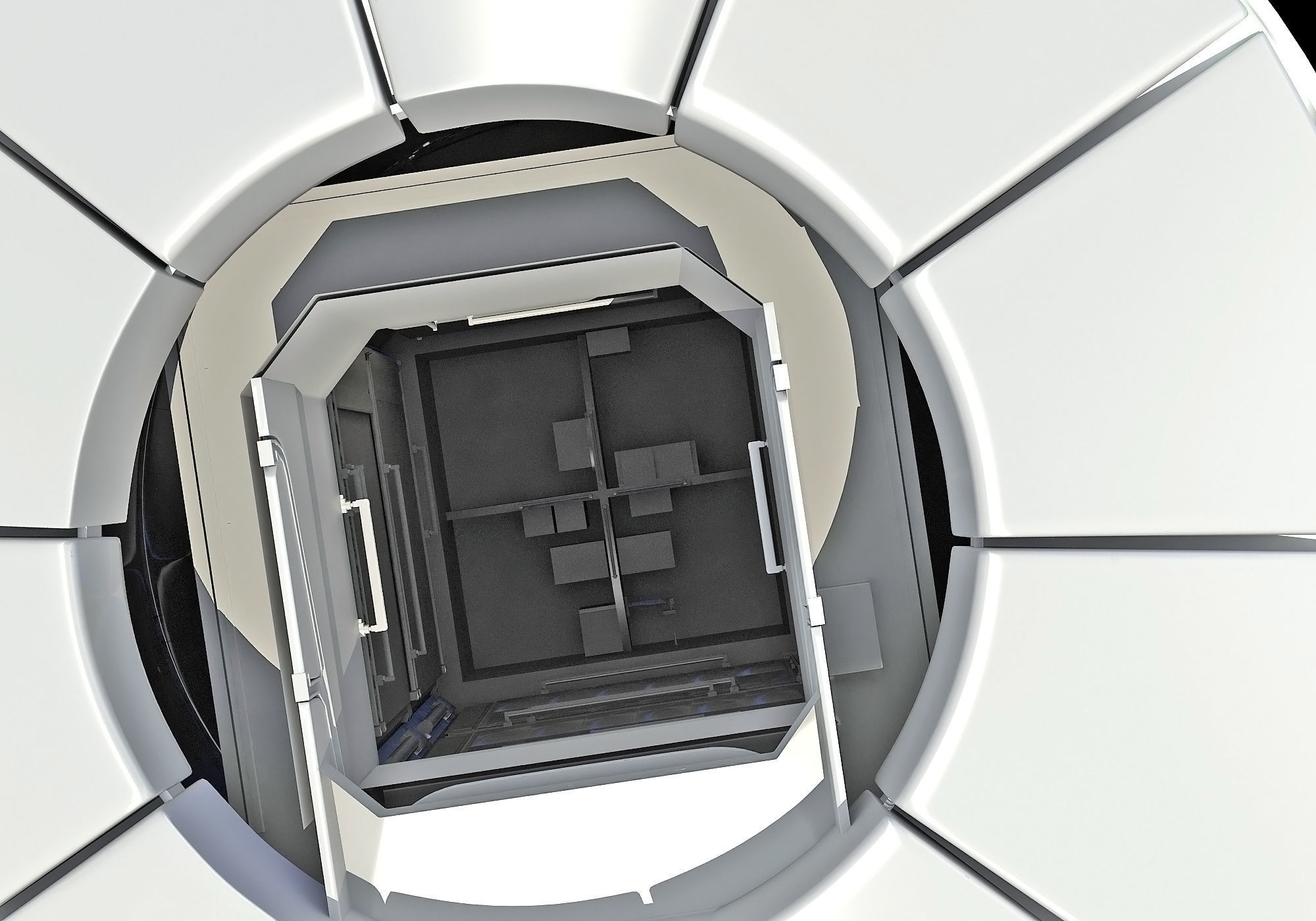 Leonardo ISS Module 3D model | CGTrader