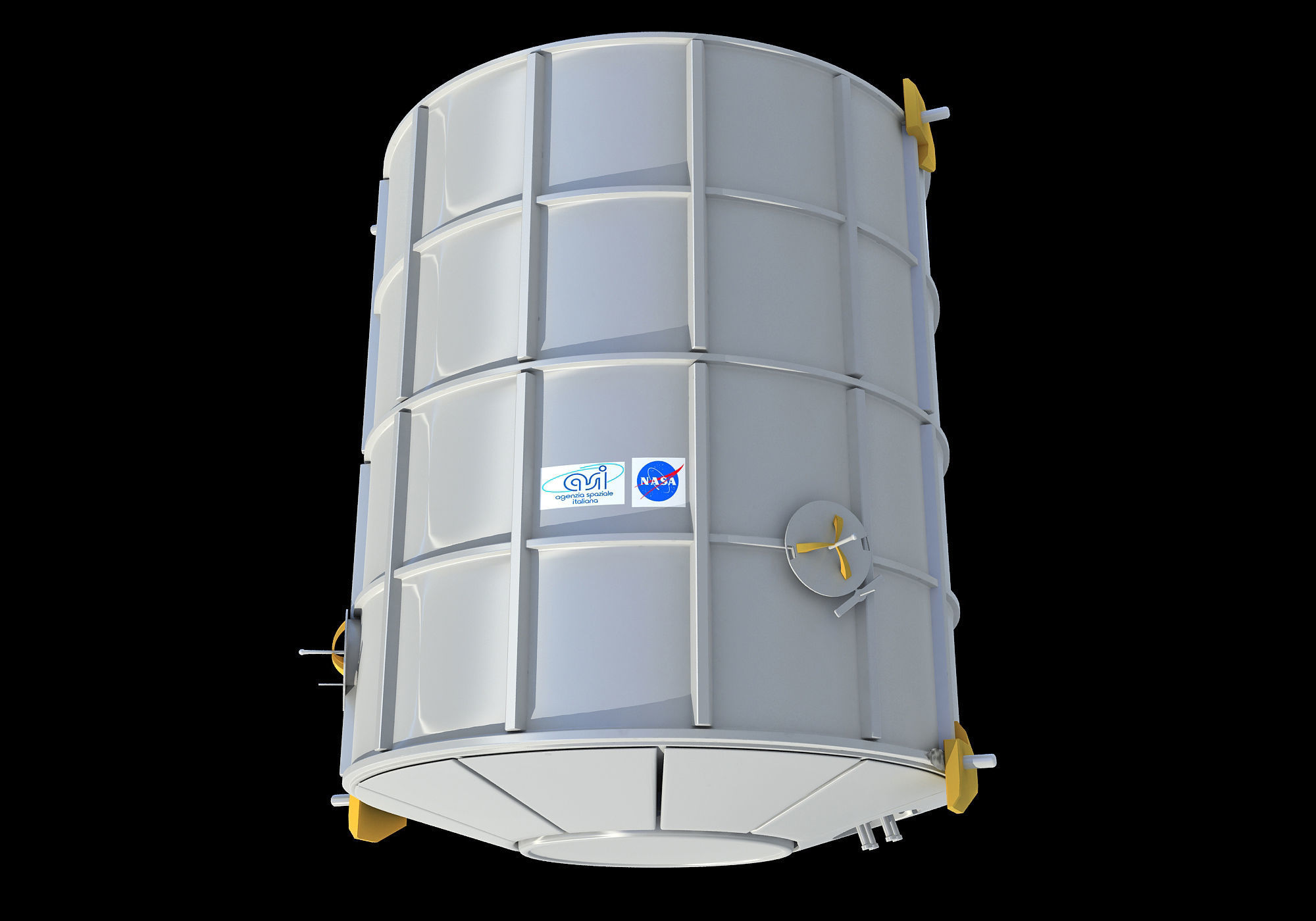 Leonardo ISS Module 3D model | CGTrader