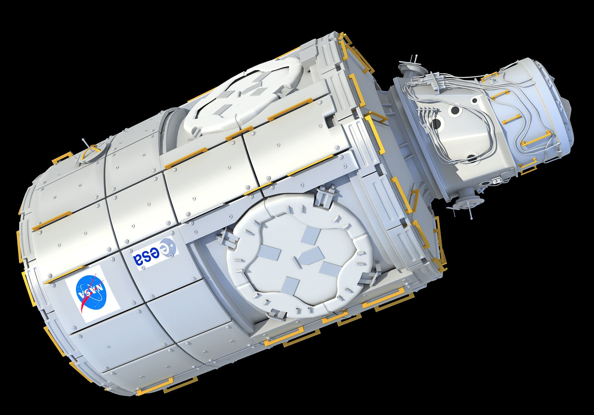 Tranquility Node 3 ISS Module 3D model | CGTrader