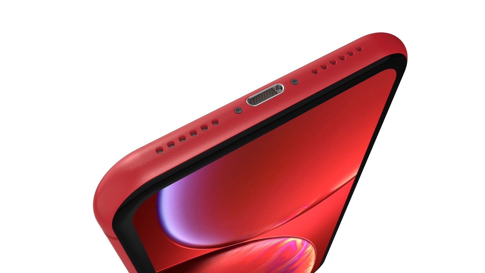 Apple iPhone XR Red 3D model | CGTrader