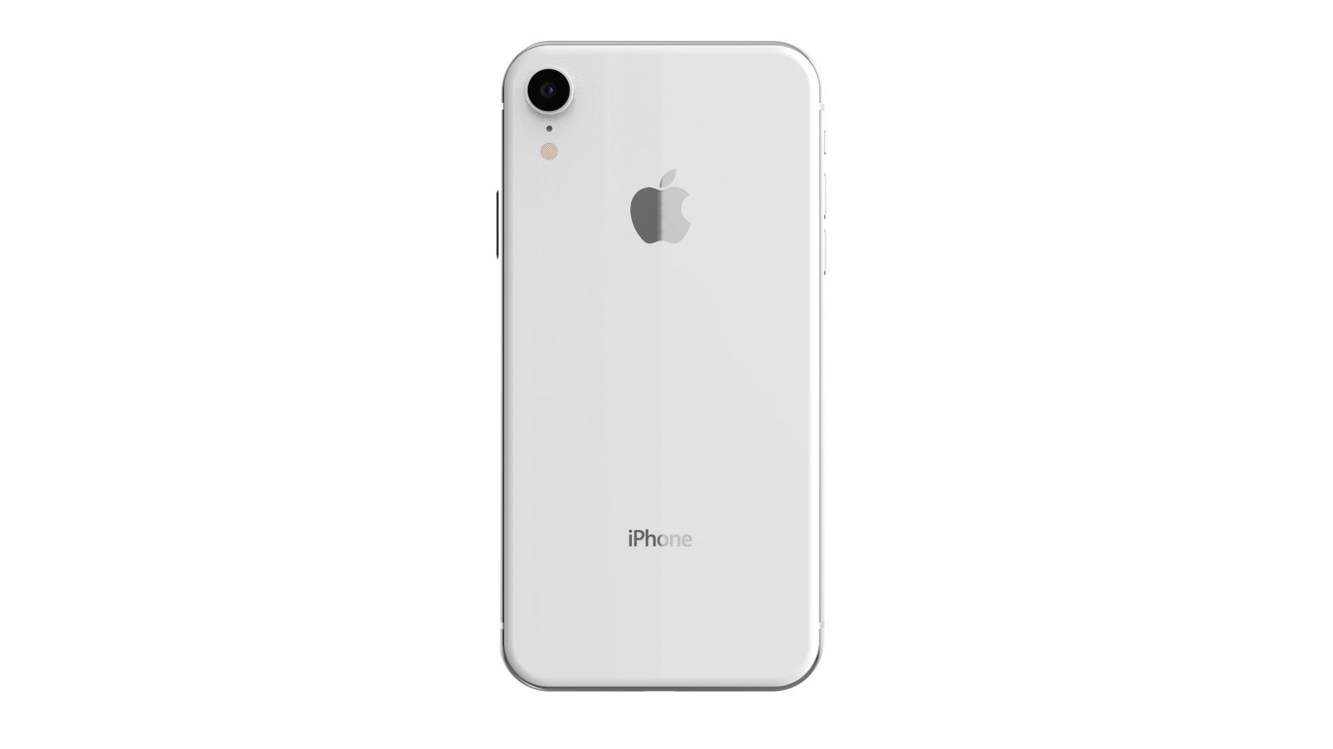 Apple iPhone XR White 3D model | CGTrader