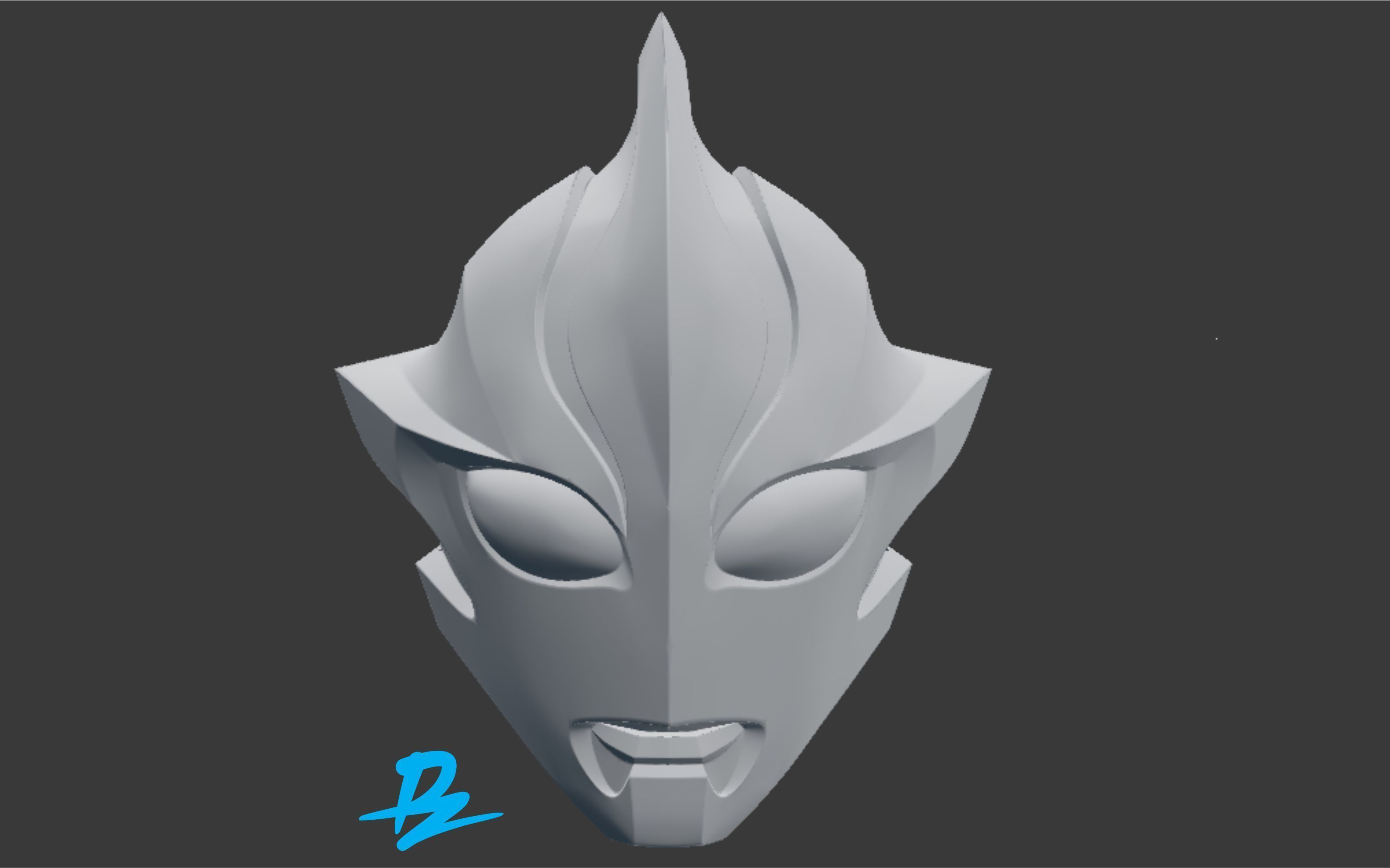 Mask Ultraman Mebius 3D model 3D printable | CGTrader