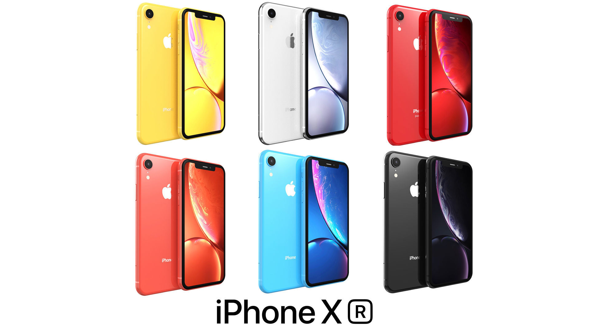 Apple iPhone XR Collection | CGTrader