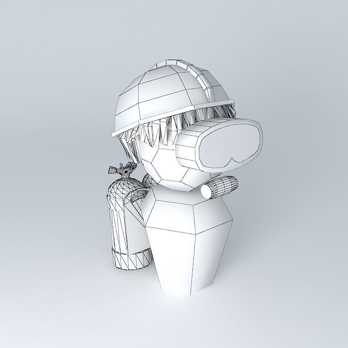 NEWEST FLUFF MODEL 3D model | CGTrader