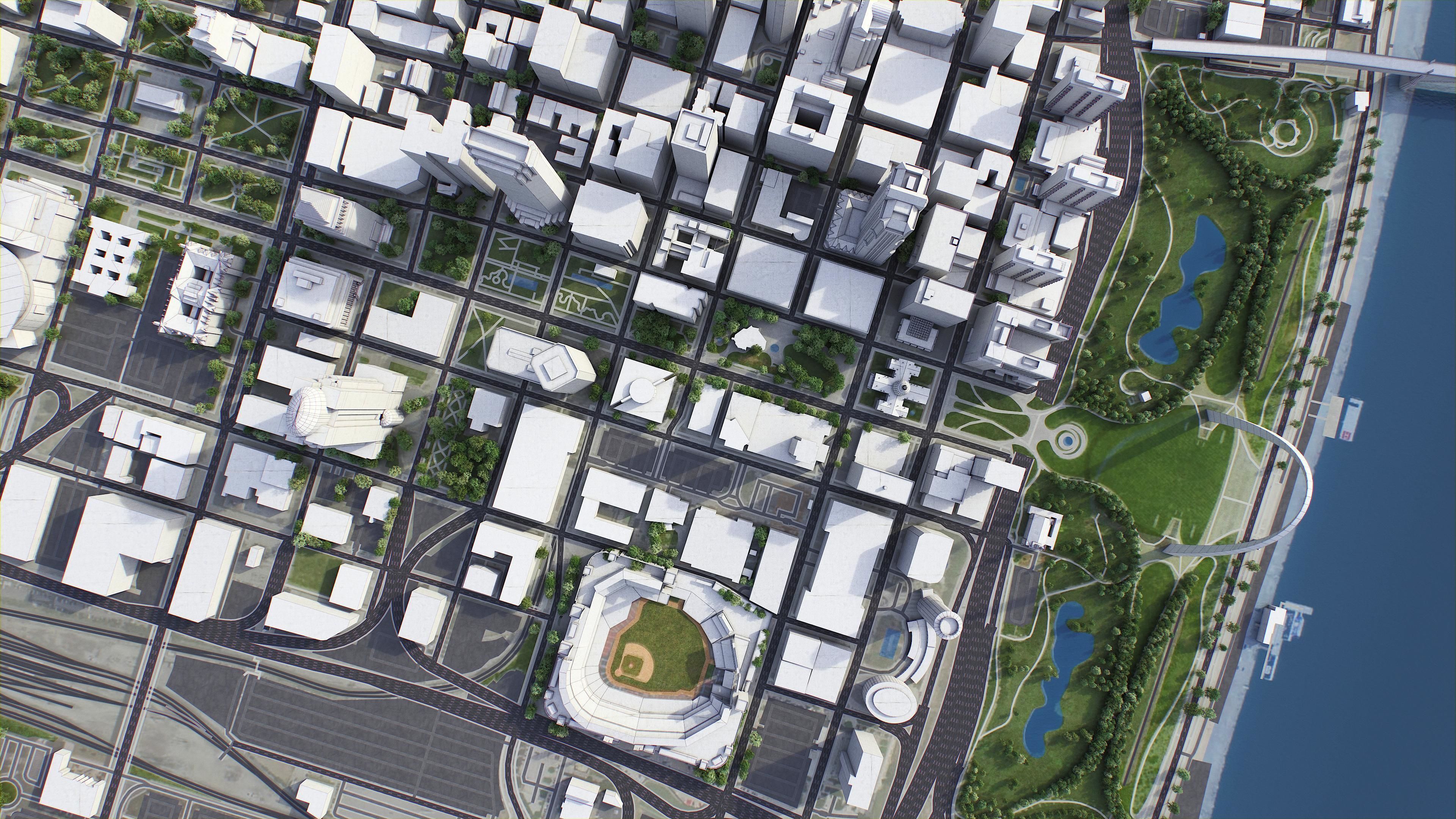 3D model St Louis VR / AR / low-poly | CGTrader