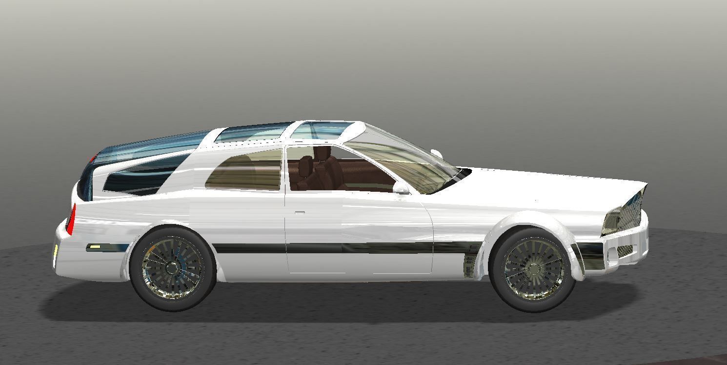 Maple Car 3D model | CGTrader