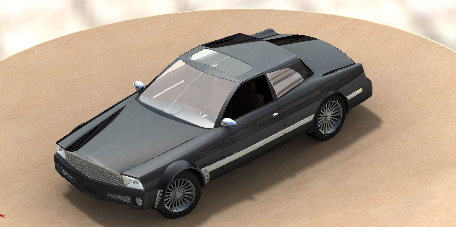 Maple Car 3D model | CGTrader