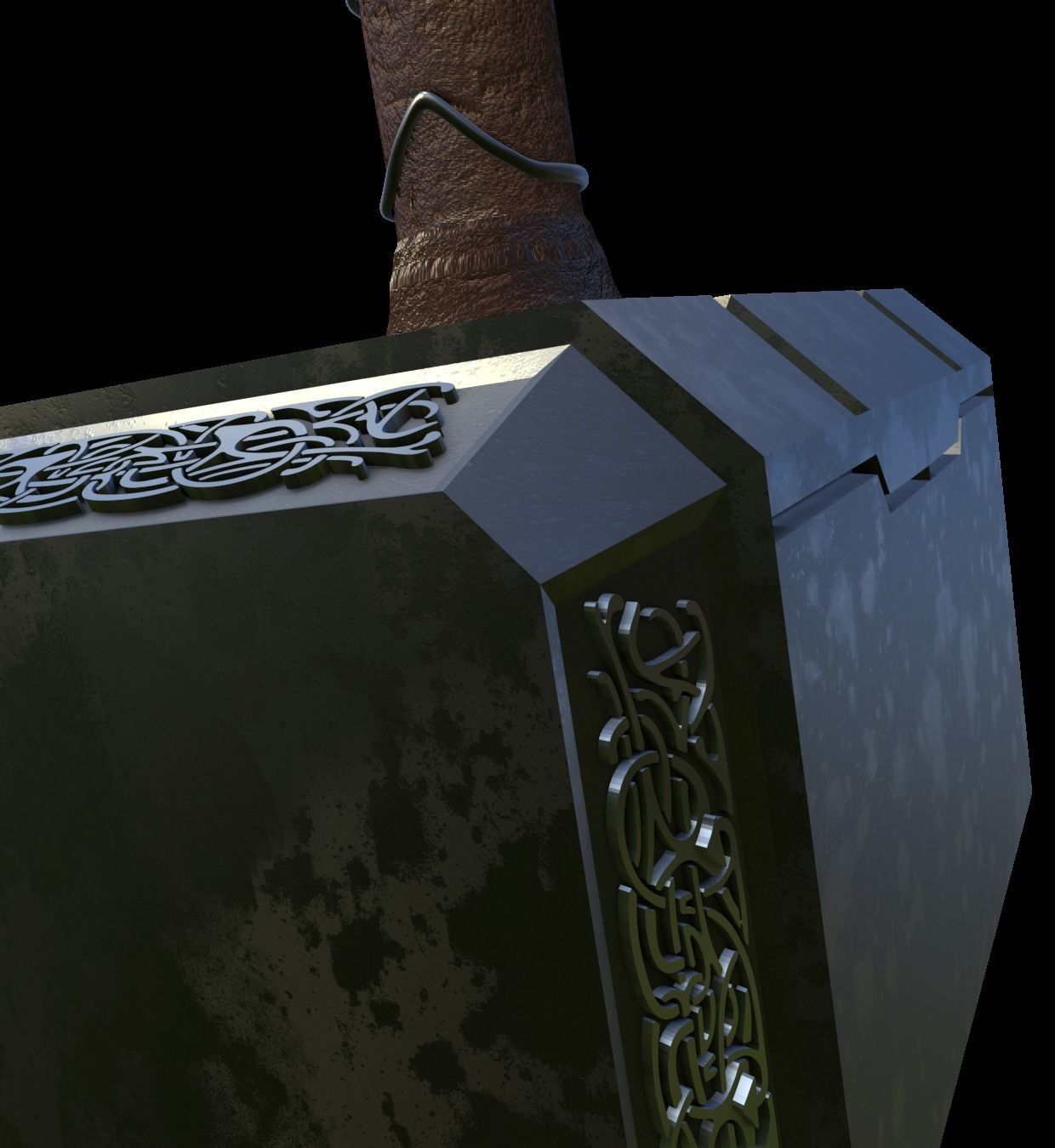 Mjolnir 3D model | CGTrader