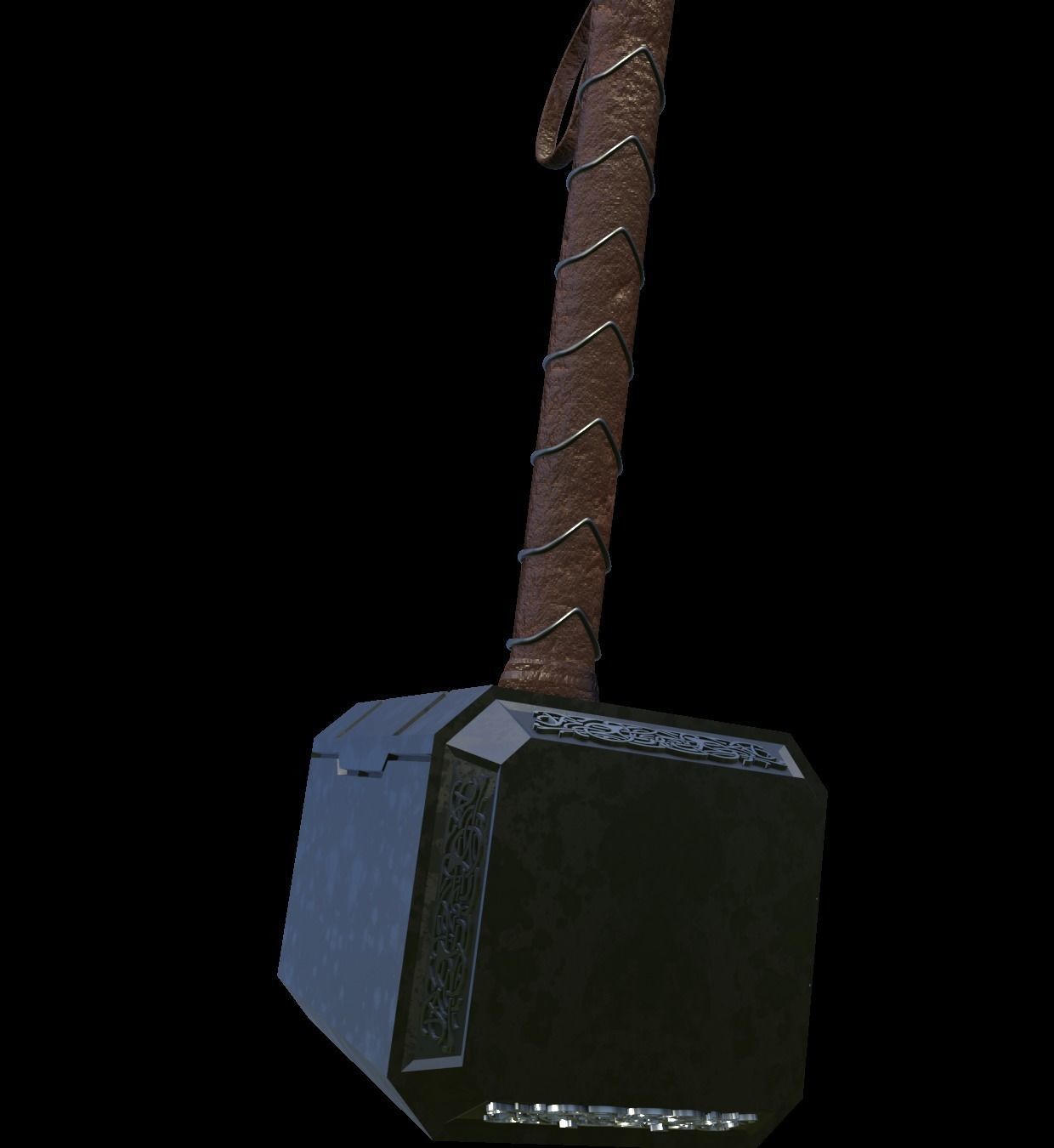 Mjolnir 3D model | CGTrader