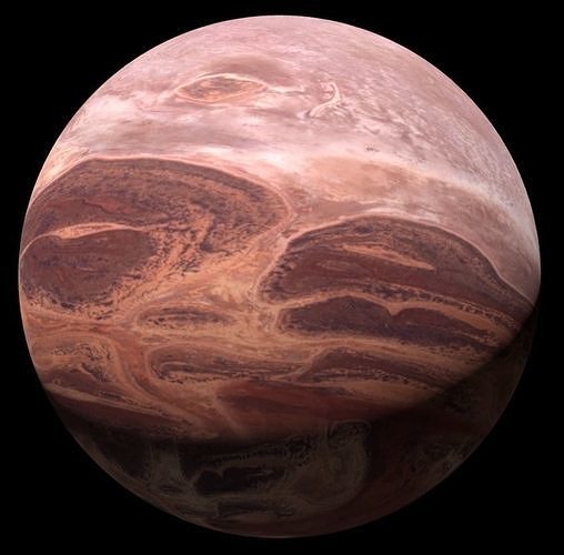 Planet Muunilinst 3D model | CGTrader