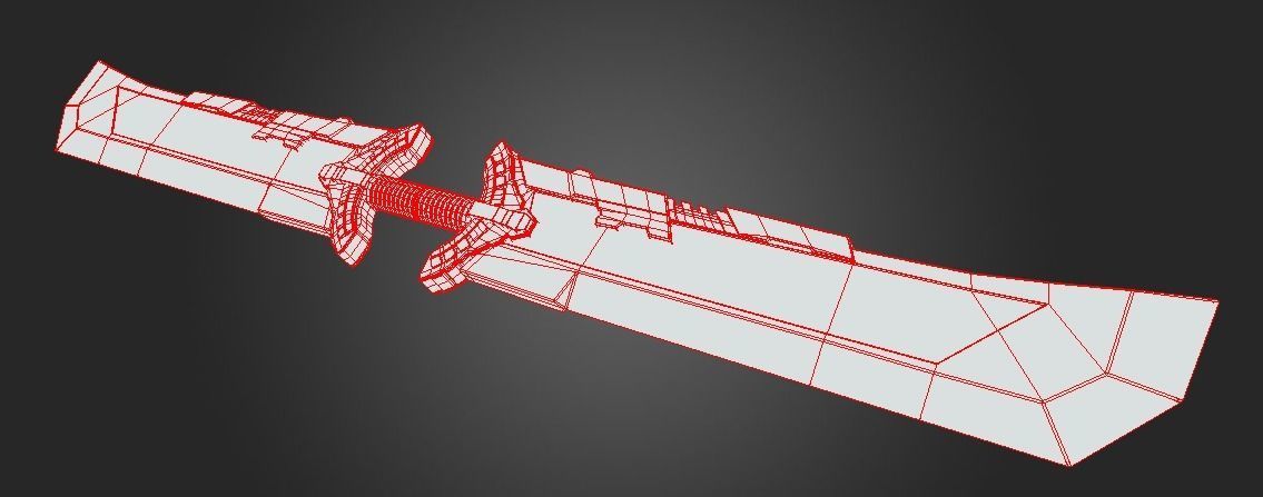 3D model Thanos Infinity Sword VR / AR / low-poly | CGTrader