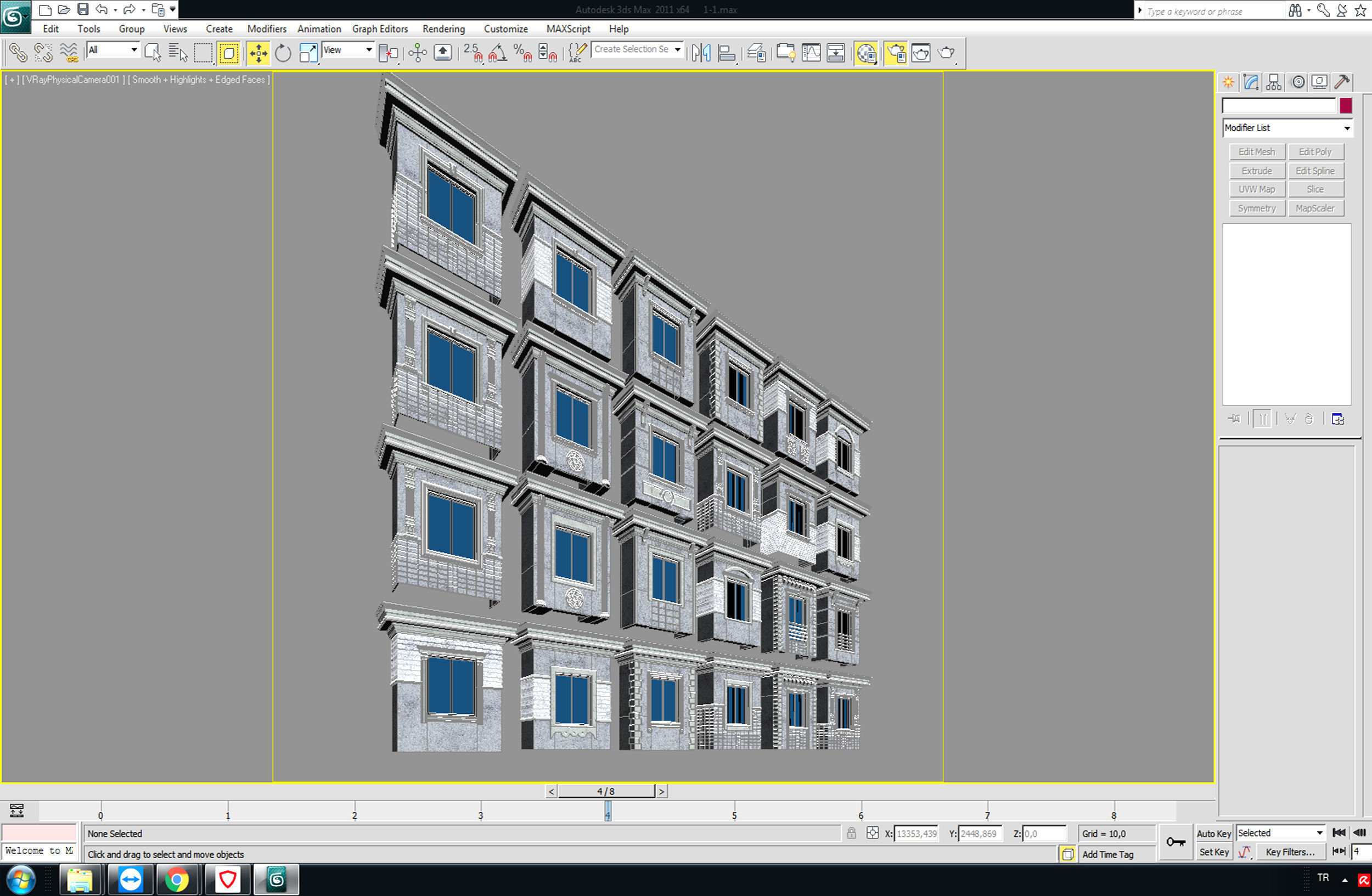 3D model Architectural Window Model Detail VR / AR / low-poly | CGTrader