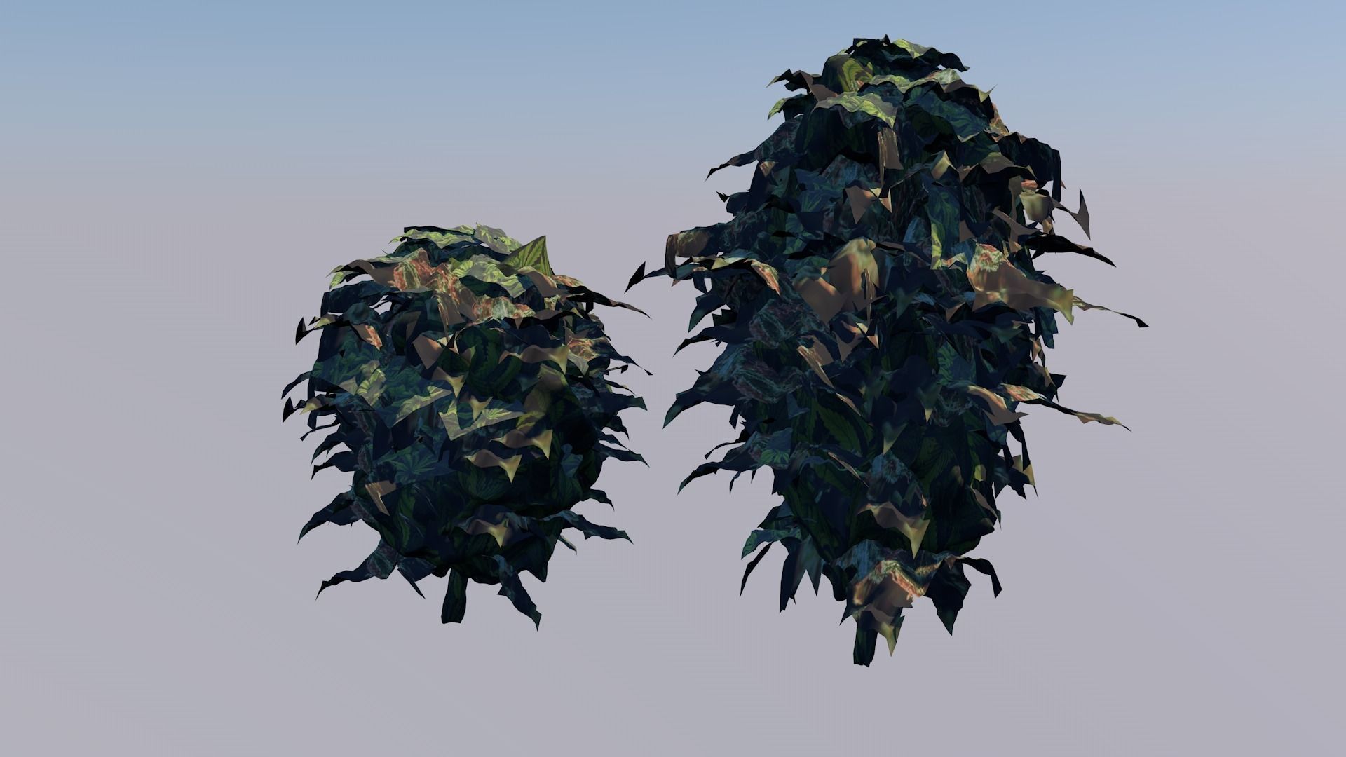 Low poly Cannabis bud free VR / AR / low-poly 3D model rigged | CGTrader