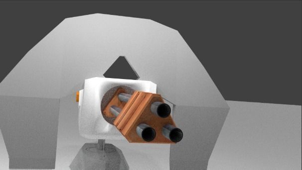 Mini Gun Turret tactical wargaming 3D model | CGTrader