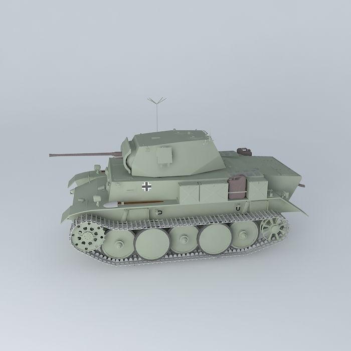 Panzer II Ausf L PzKpfw IIL "Lynx". 3D model | CGTrader