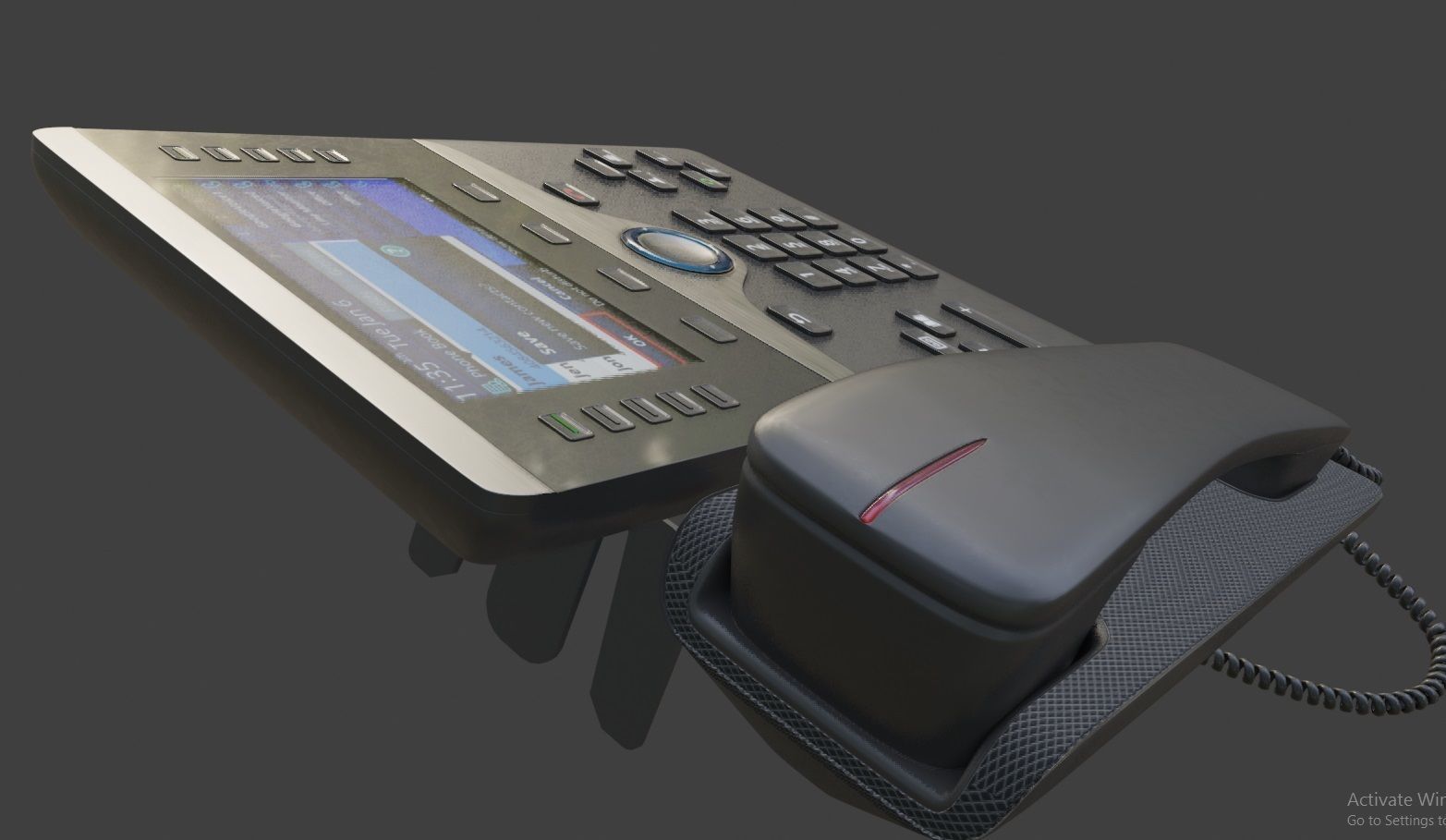 ip home landline phone Home Business Phones 3D model | CGTrader