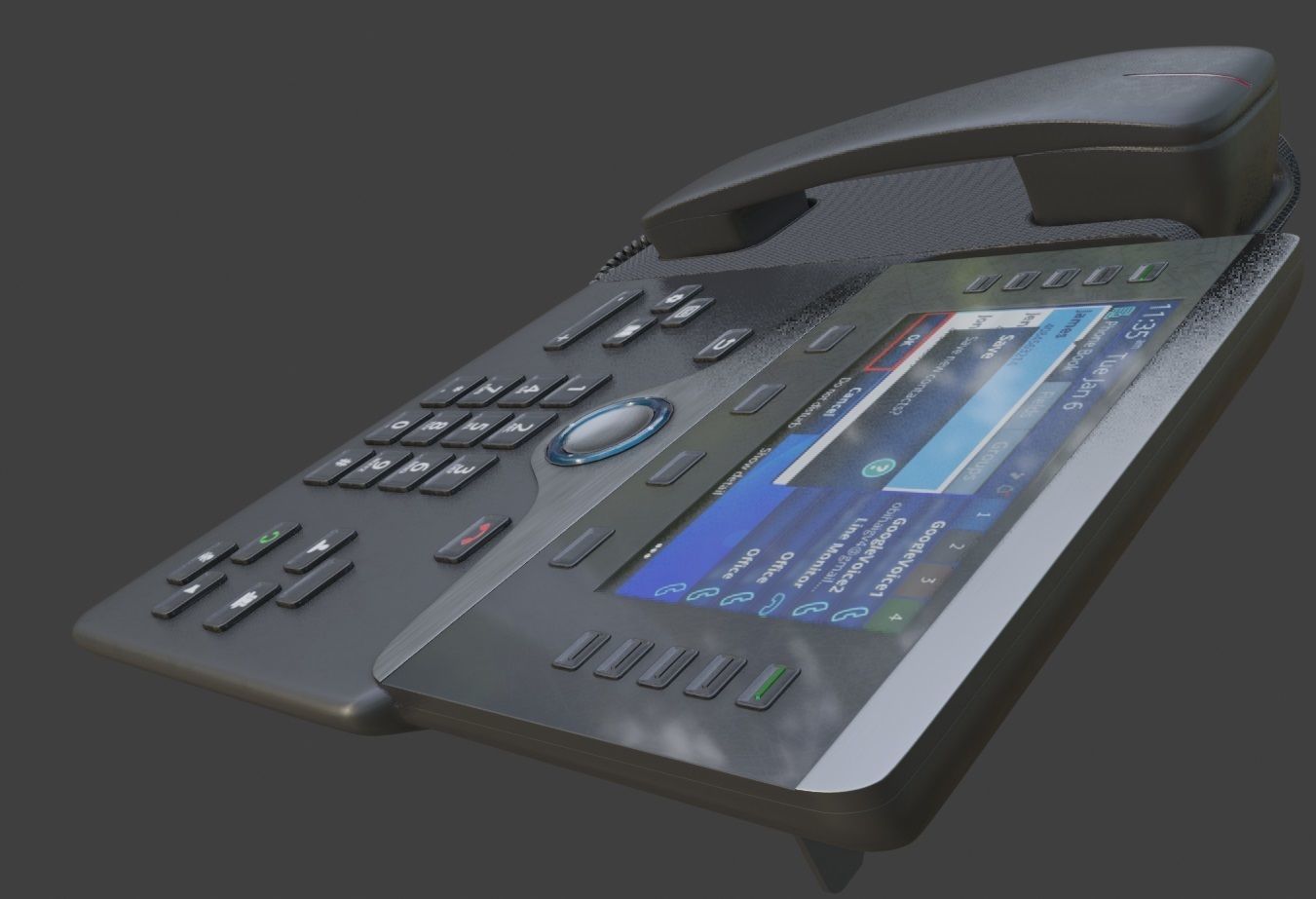 ip home landline phone Home Business Phones 3D model | CGTrader