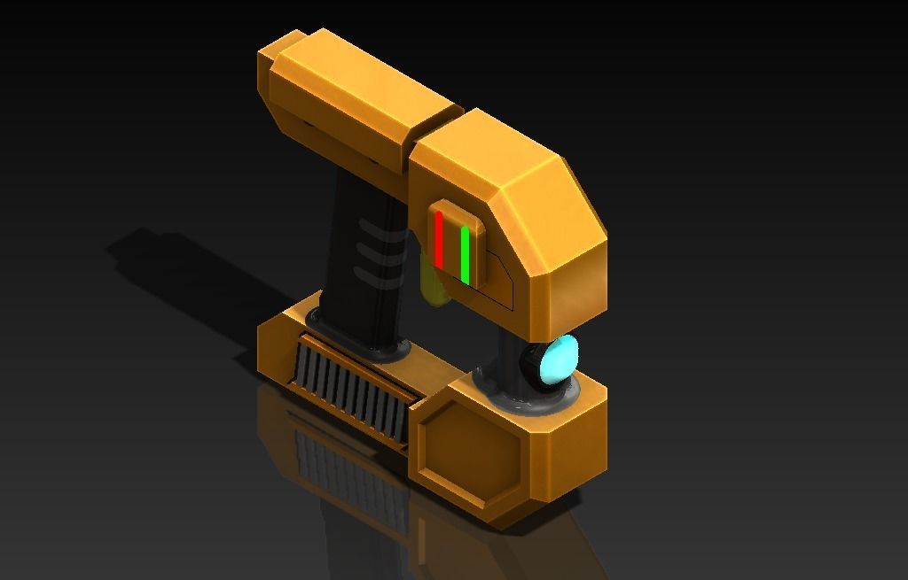 starbound matter manipulator 3D model | CGTrader
