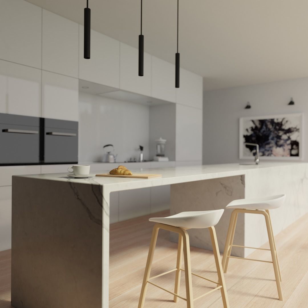 modern kitchen 3D model | CGTrader