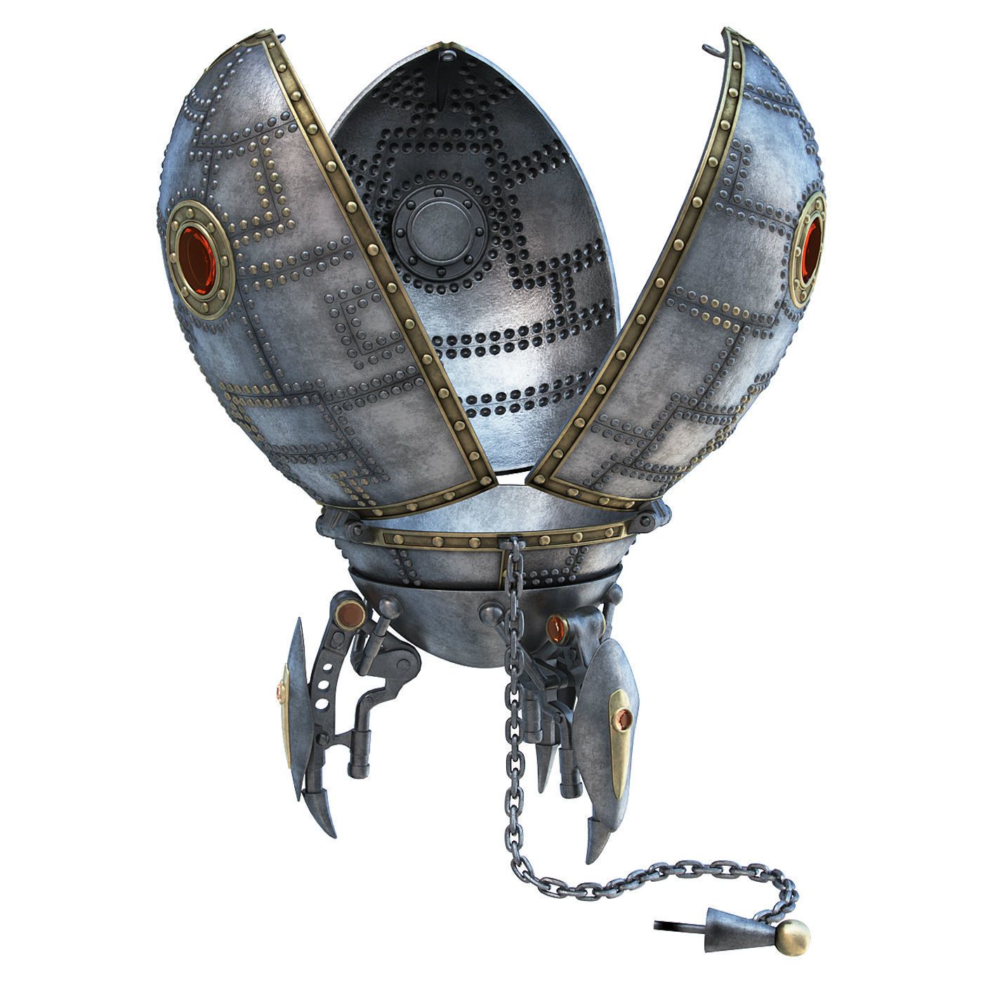 Jewel box - Space Egg 3D model | CGTrader
