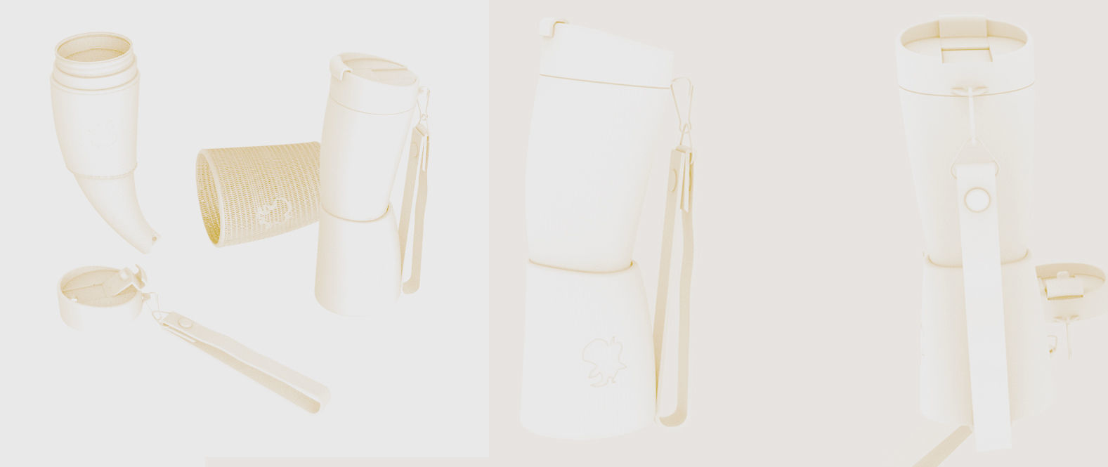 GOAT mug cup with fusion 360 3D model | CGTrader
